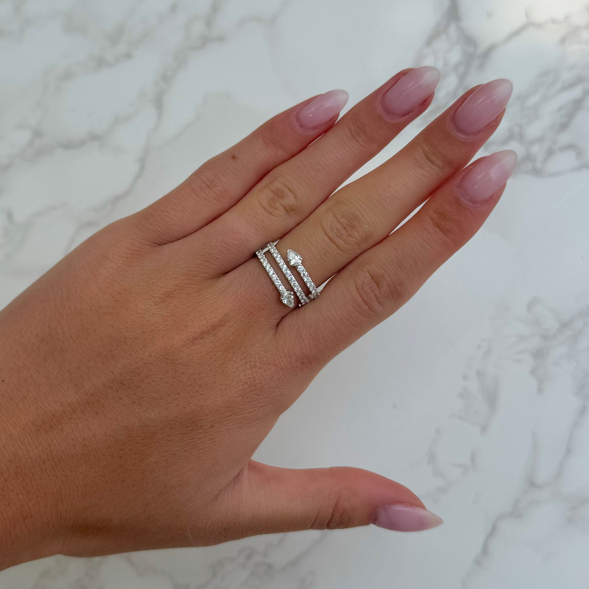 14K GOLD DIAMOND KENDALL RING – Jen K Online