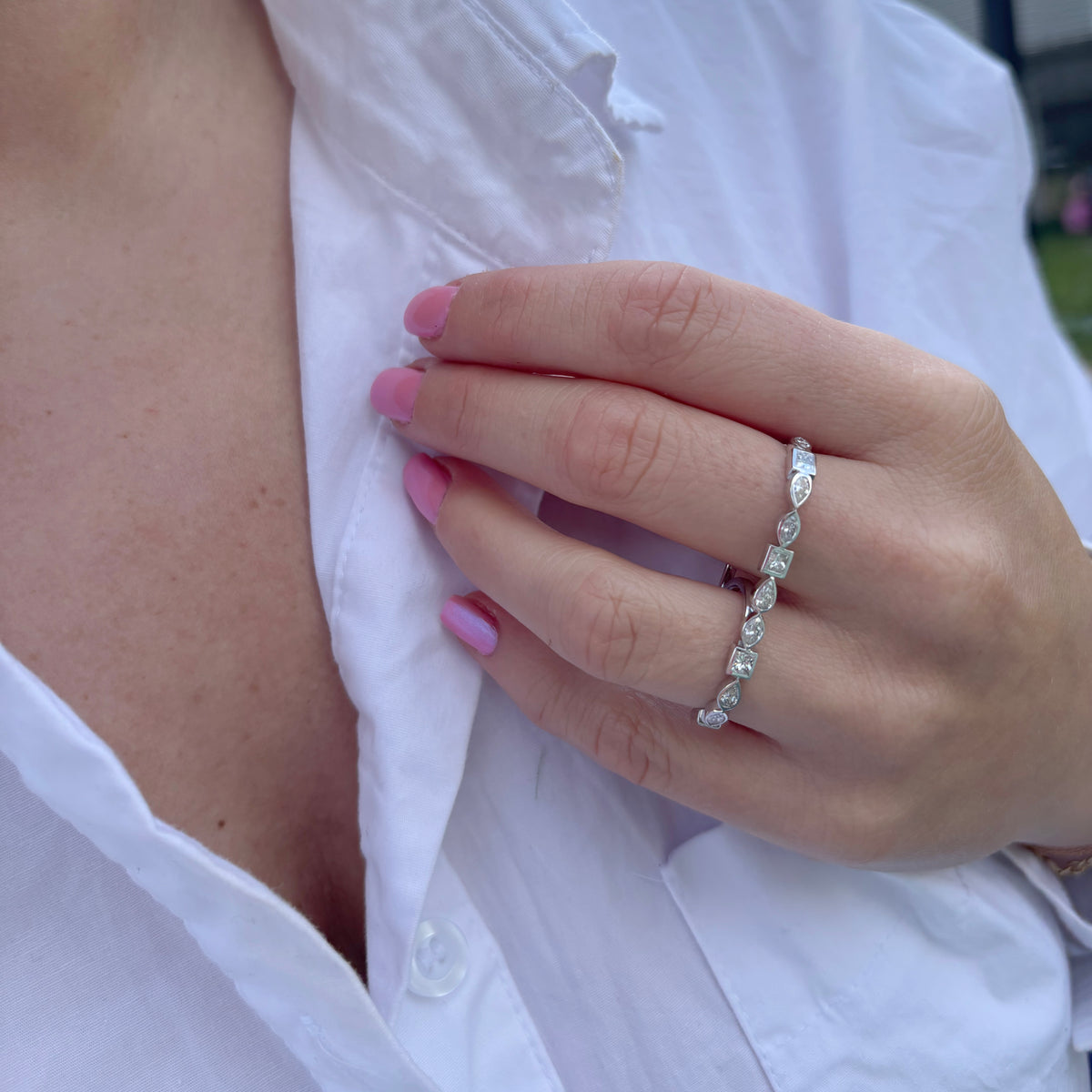 14K GOLD DIAMOND ARIANA RING – Jen K Online