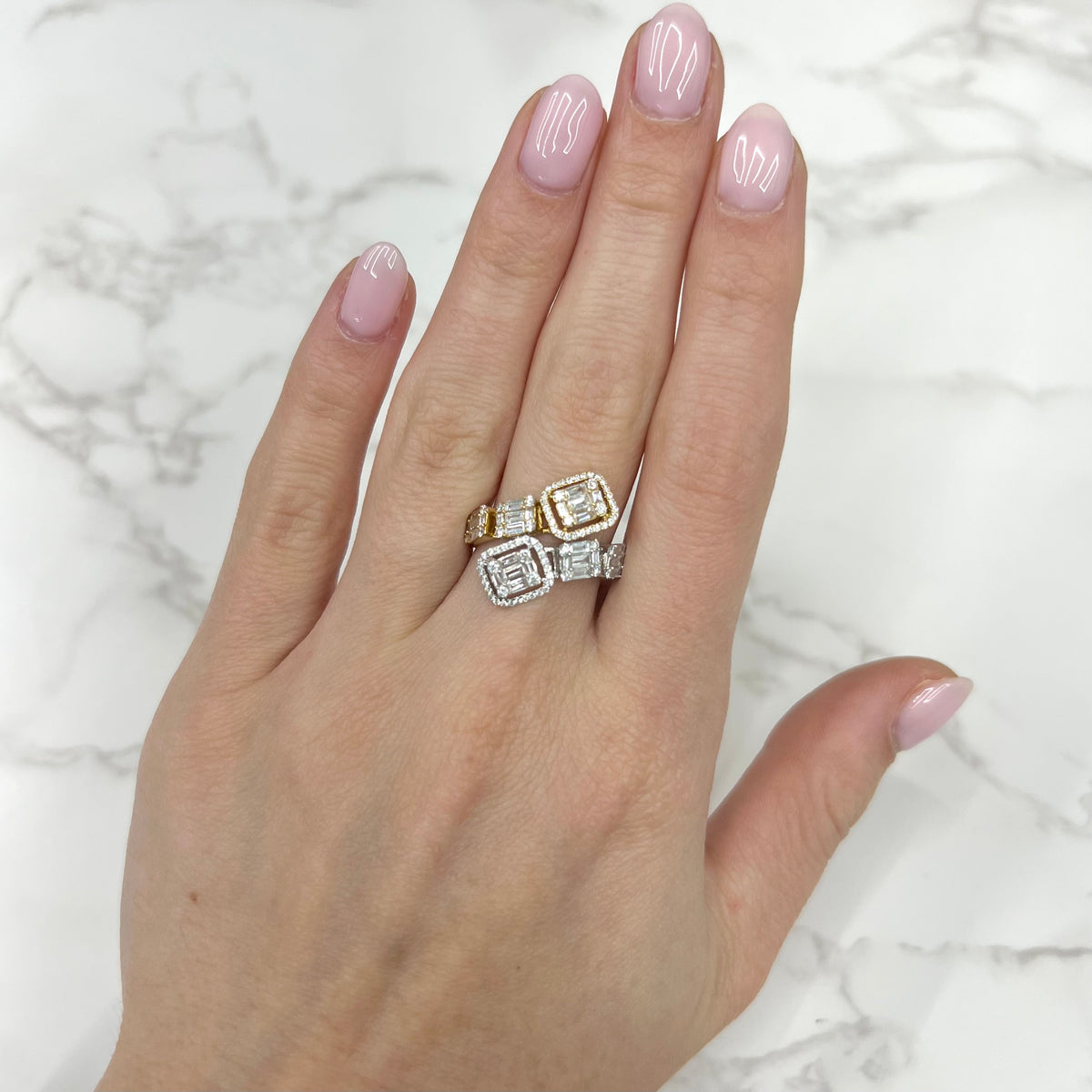 14K GOLD DIAMOND FELICIA RING – Jen K Online