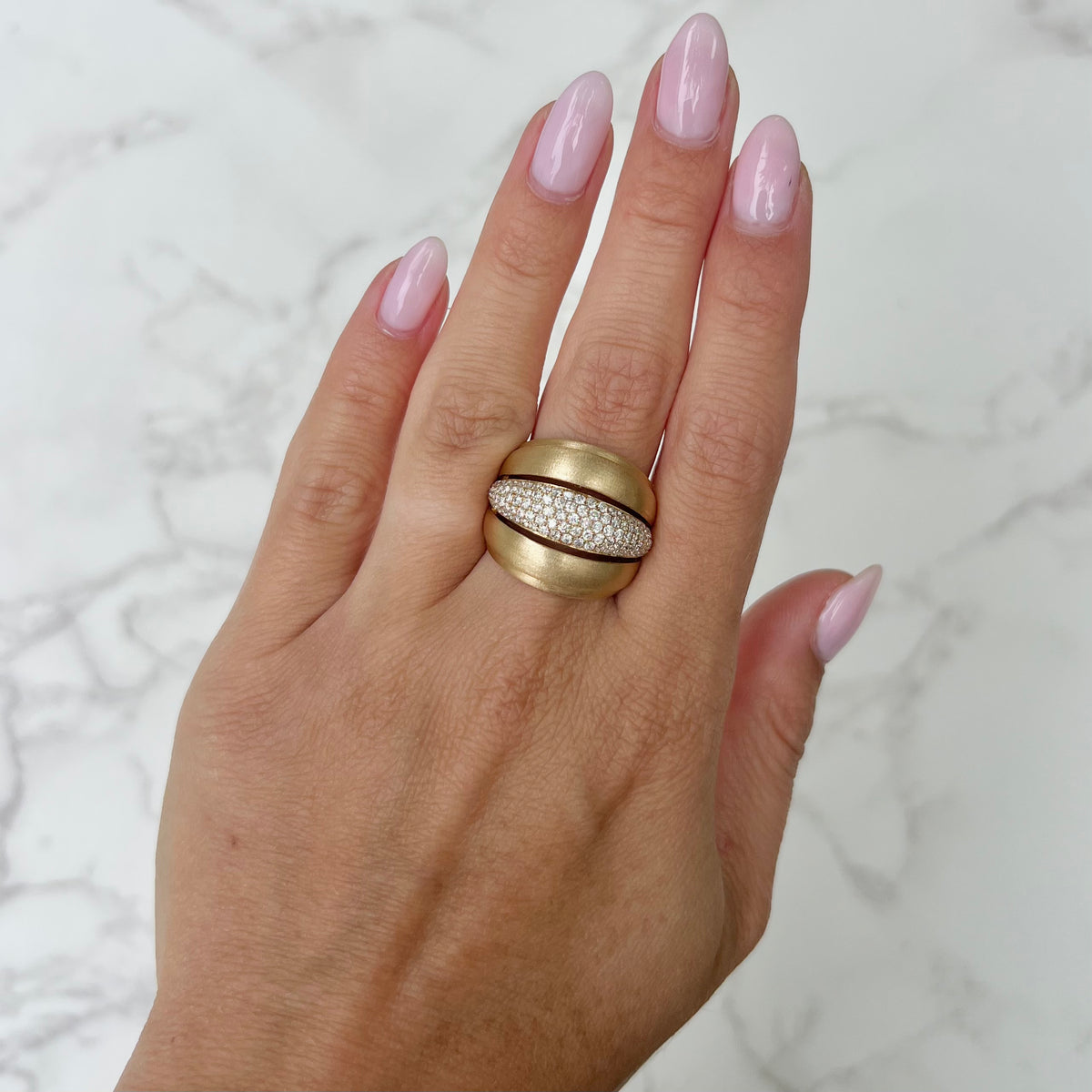 14K GOLD DIAMOND FIONA RING – Jen K Online