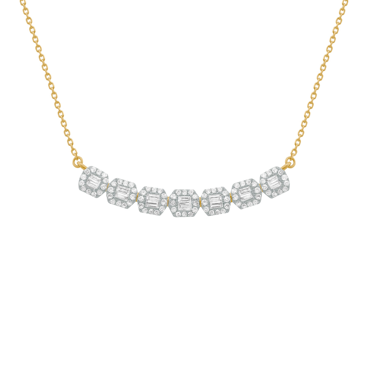 14K GOLD DIAMOND JAMIE NECKLACE – Jen K Online
