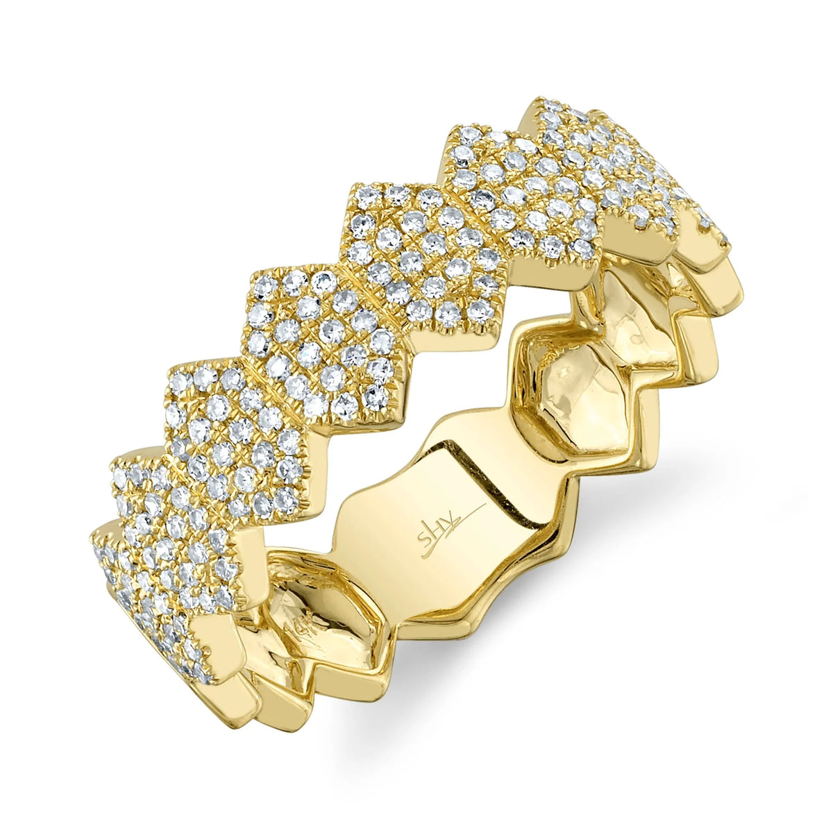 14K GOLD DIAMOND SMALL MACI RING – Jen K Online